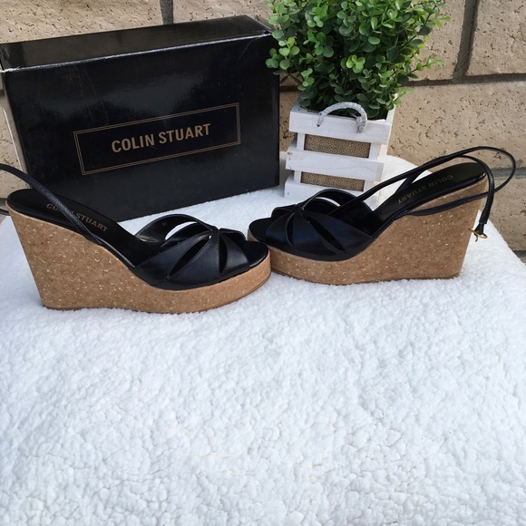 Colin Stuart | Shoes | Colin Stuart Wedge Sandals | Poshmark